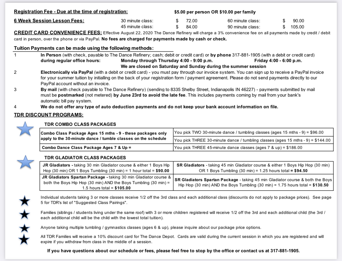 Dance Class Packages in Indianapolis, IN | The Dance Refinery