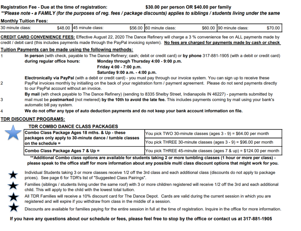 Dance Class Packages in Indianapolis, IN | The Dance Refinery